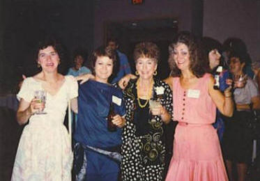 Joan Moras, Sharon Lewis, Susan Hatfield, Chissy Dupris